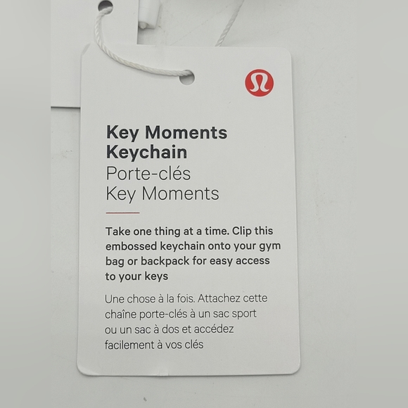 lululemon athletica | Accessories | Lululemon Key Moments Keychain ...